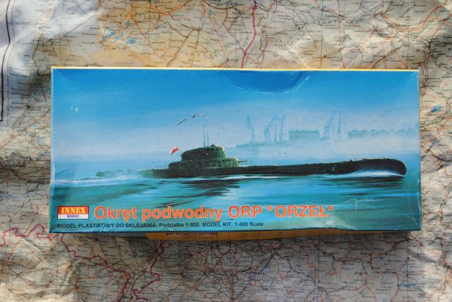 IN1004 ORP ORZEL Polish Submarine WWII - grootste modelbouwwinkel