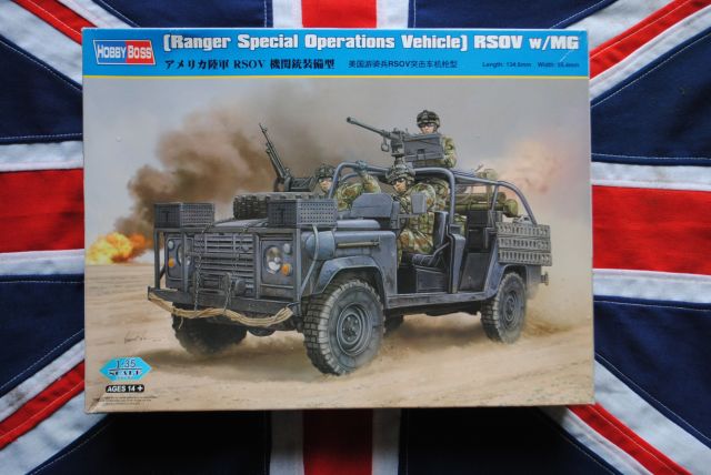 Hobby Boss HBB82450 RSOV with MG "Ranger Special Operations Vehicle ...