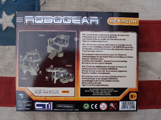 HLR.60010 HEXAGON vesting ROBOGEAR ''WAR Game'' 1/35 Modelbouw Sci-Fi ...