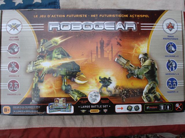 HLR.60101 Large Battle set ROBOGEAR '' WAR Game'' 1/35 Modelbouw Sci-Fi ...