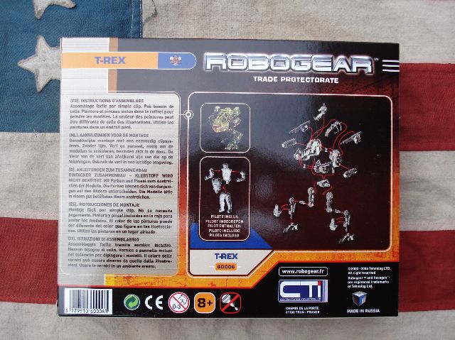 HLR.60006 T-REX ROBOGEAR ''WAR Game'' 1/35 Modelbouw Sci-Fi & Space War ...