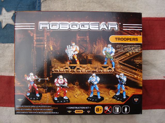 HLR.60009 Troopers ROBOGEAR ''WAR Game'' 1/35 Modelbouw Sci-Fi & Space ...