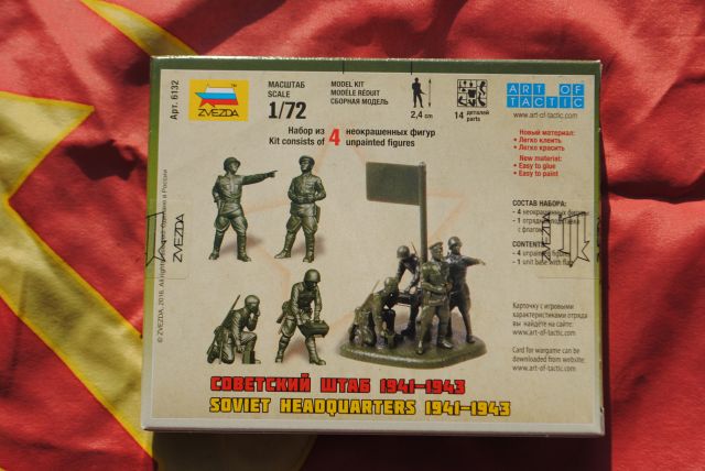 Zvezda 6132 SOVIET HEADQUARTERS 1941-1943 - grootste modelbouwwinkel ...