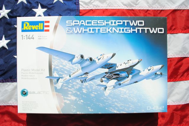 Revell REV04842 SPACESHIP TWO & WHITE KNIGHT TWO Modelbouw vliegtuig