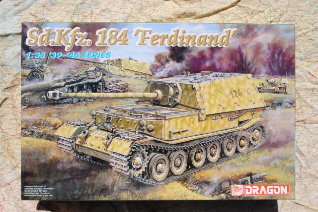 Dragon Sd.Kfz.184 FERDINAND Model Army Vehicle