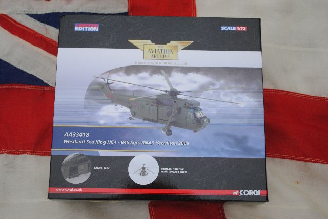 Corgi AA33418 Westland Sea King HC4 - 846 Sqn, RNAS Yeovilton 2009 ...