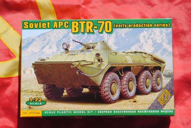 ACE Soviet APC BTR-70 "Early Production Series" Modelbouw vliegtuig