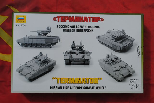Zvezda ZVE3636 TERMINATOR Russian Fire Support Combat Vehicle Model ...