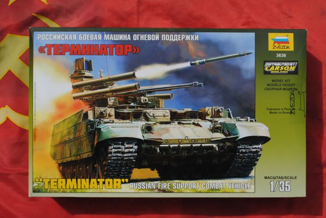 Zvezda ZVE3636 TERMINATOR Russian Fire Support Combat Vehicle Model ...