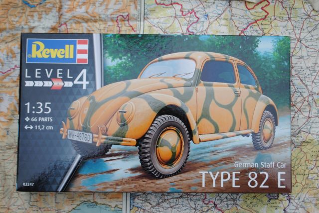 Revell REV03247 TYPE 82 E German Staff Car Model car
