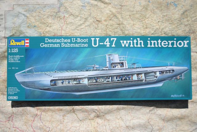 Revell 05060 U-47 with Interior 1:125 - grootste modelbouwwinkel van Europa