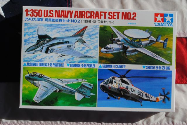 Tamiya TAM78009 U.S. NAVY AIRCRAFT SET No.2 Modelbouw vliegtuig