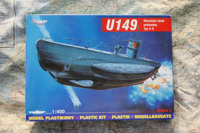 MIH40026 U-149 German U-Boat Type IID... - grootste modelbouwwinkel van ...