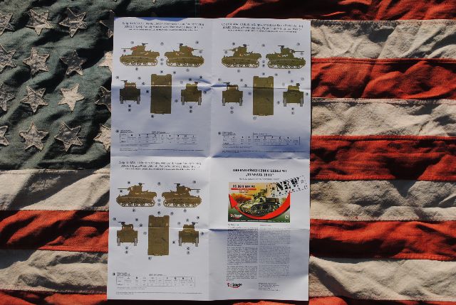 MIRAGE Hobby MIH726075 U.S. M3A1 STUART TANK "Late" Pacific 1943 Model ...