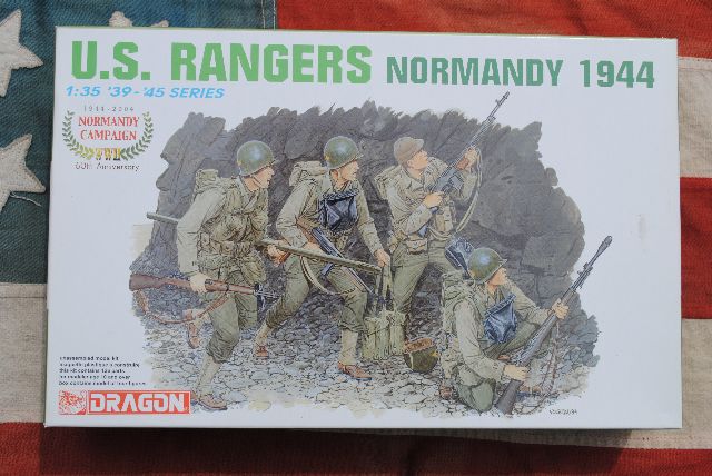 Dragon DML6235 U.S. RANGERS NORMANDY 1944 Miniatuur figuren