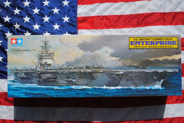 Tamiya TAM78007 USS ENTERPRISE U.S.Aircraft Carrier CVN-65 Modelbouw ...
