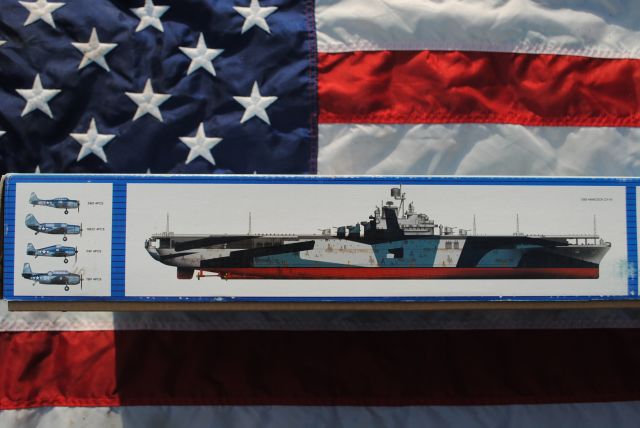 Trumpeter TR05610 USS HANCOCK CV-19 Model airplane