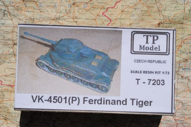 " T7203 VK-4501(P) Ferdinand Tiger Model airplane