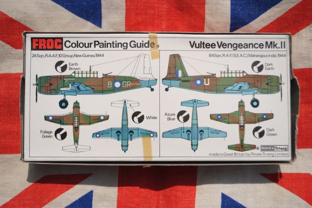 Frog Vultee Vengeance Mk.II Modelbouw vliegtuig