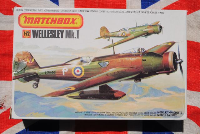 PK-123 VICKERS WELLESLEY Mk.I model Airplane