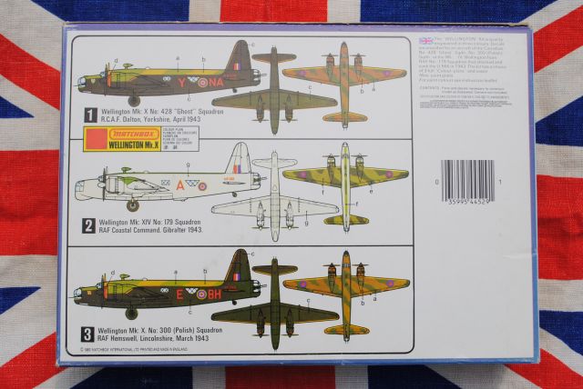 Matchbox WELLINGTON Mk.X Aircraft