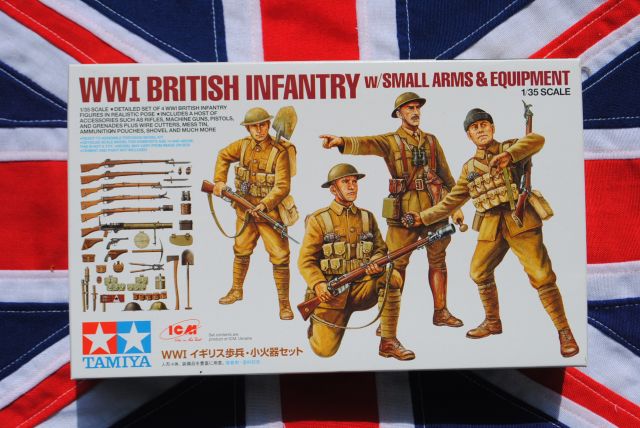 Tamiya 32409 WWI BRITISH INFANTRY with Small Arms & Equipment ...