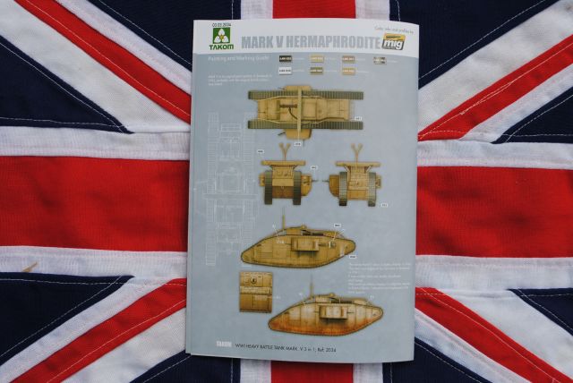 TAKOM TAK2034 WWI Heavy Battle Tank MARK IV Model Army Vehicle