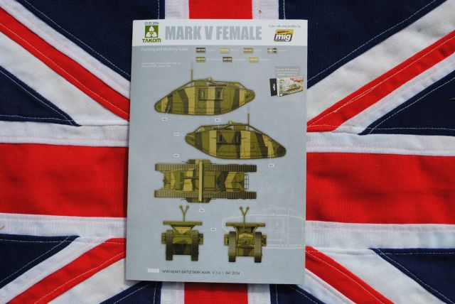 TAKOM TAK2034 WWI Heavy Battle Tank MARK IV Model Army Vehicle