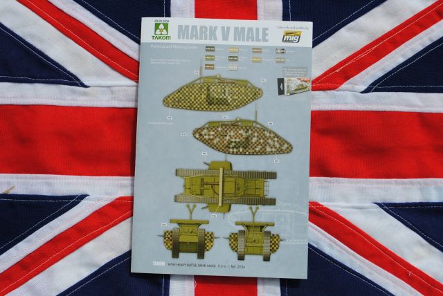 TAKOM TAK2034 WWI Heavy Battle Tank MARK IV Model Army Vehicle