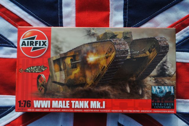 Airfix A01315 WWI MALE TANK Mk.I Model airplane