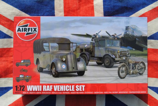 Airfix A03311 WWII RAF VEHICLE SET Royal Air Force Model airplane