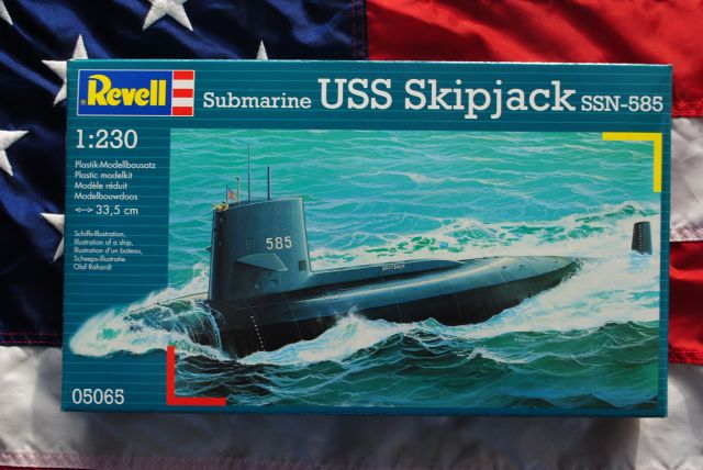 Revell 05065 Submarine USS Skipjack SSN-585 1:230 - grootste ...