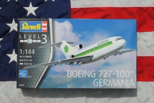 Revell REV03946 BOEING 727-100 GERMANIA Model airplane