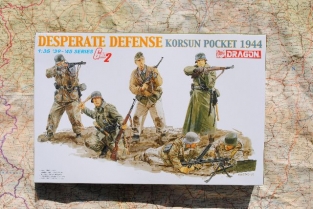 Dragon DML6273 DESPERATE DEFENSE KORSUN POCKET 1944. Miniatuur figuren