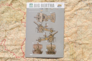 TAKOM TAK2035 KRUPP 420mm BIG BERTHA Model Army Vehicle