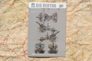 TAKOM TAK2035 KRUPP 420mm BIG BERTHA Model Army Vehicle