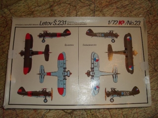 KP.023 Letov S.231 Model airplane