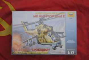 Zvezda MiL Mi-24V/VP Hind E Model airplane