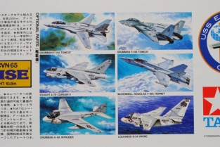 Tamiya TAM78007 USS ENTERPRISE U.S.Aircraft Carrier CVN-65 Modelbouw ...