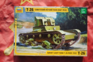 Zvezda 3542 Soviet Light Tank T-26 Model 1932 - grootste ...
